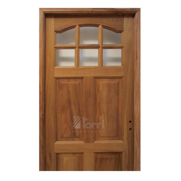 OFERTA! Puerta Madera Timbo Modelo 36 Curva De 080×200 – Aberturas Torri