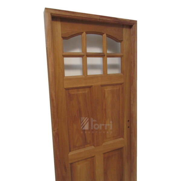 OFERTA! Puerta Madera Timbo Modelo 36 Curva De 080×200 – Aberturas Torri