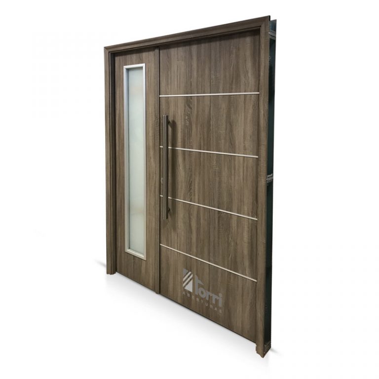 Residencial Oblak Linea Eterna Modelo 1183 Color Nogal – Aberturas Torri